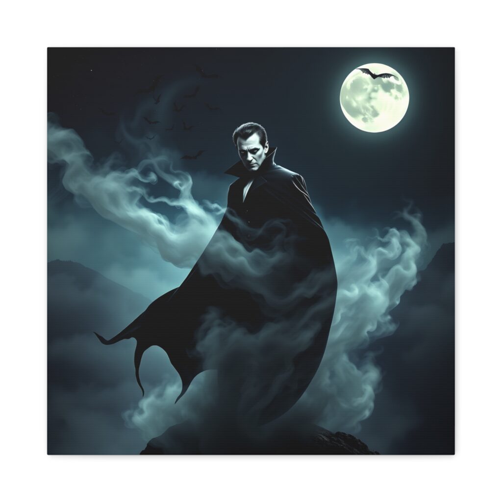 Gothic Dracula Fantasy Art | Canvas for Vampire Lovers